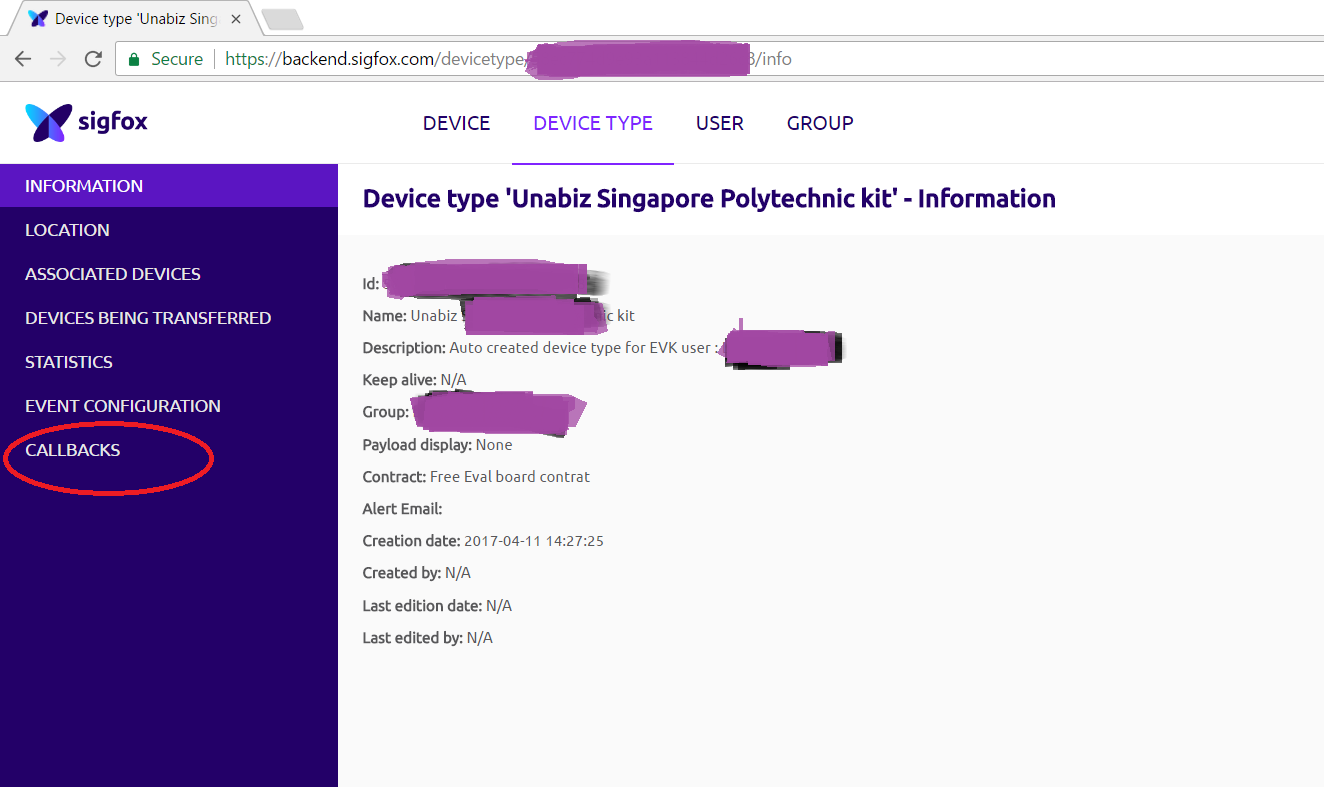SigFox to AWS | Trybotics