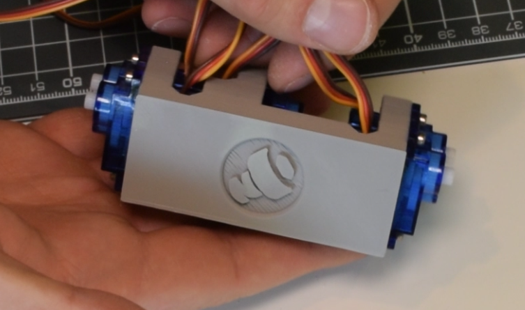 Simplified 3D Printed Animatronic Dual Eye Mechanism | Trybotics