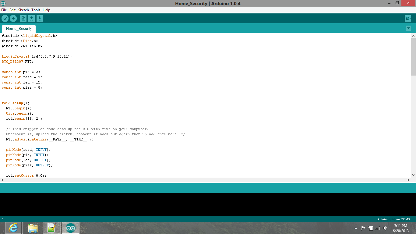 Arduino Home Monitor System | Trybotics