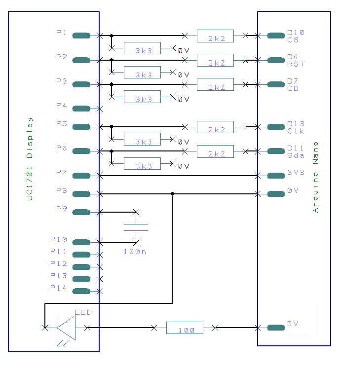 LCD COG for an Arduino Nano | Trybotics