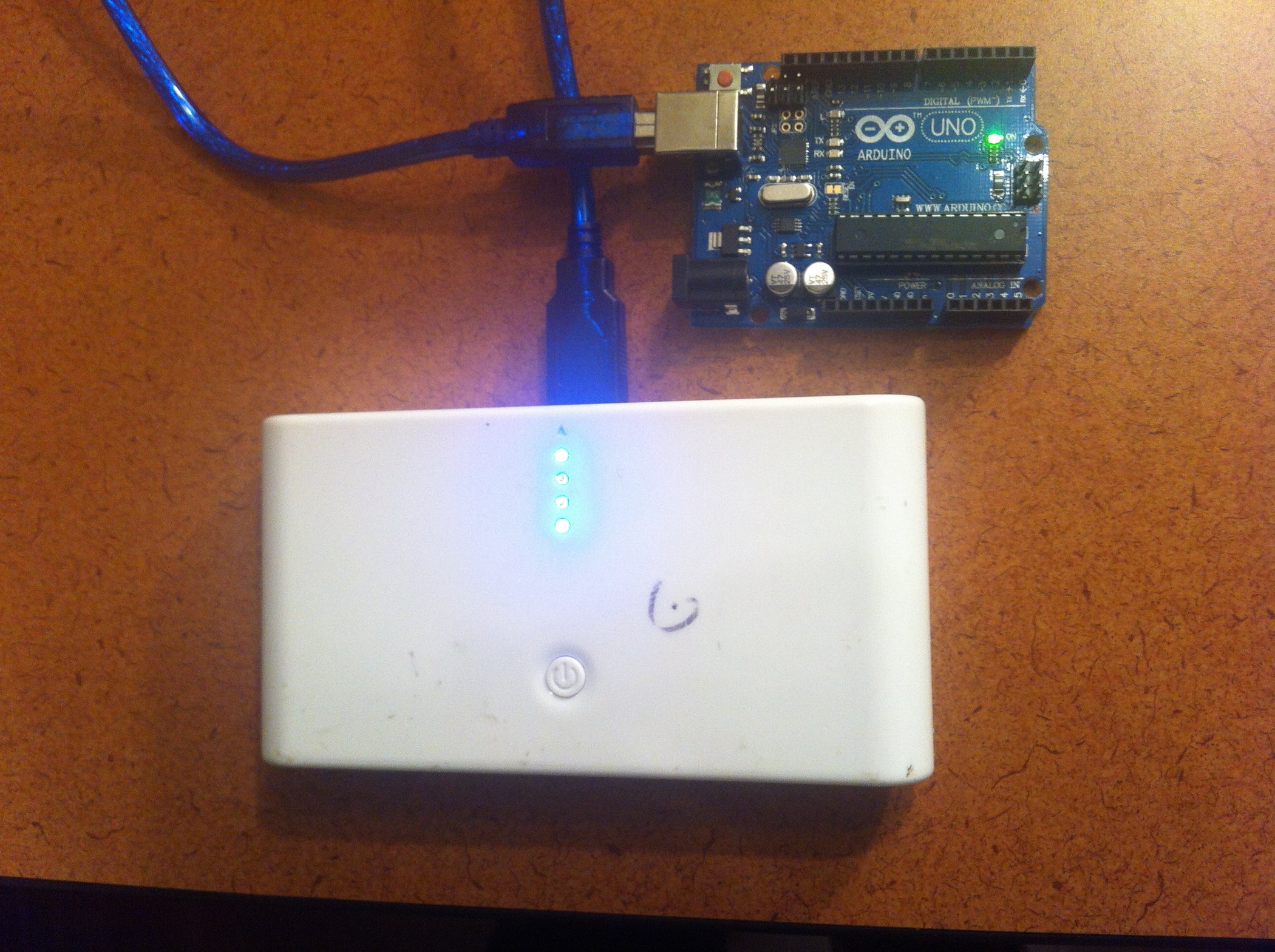Usb External Battery Packs On Arduino Turns Off Instructables