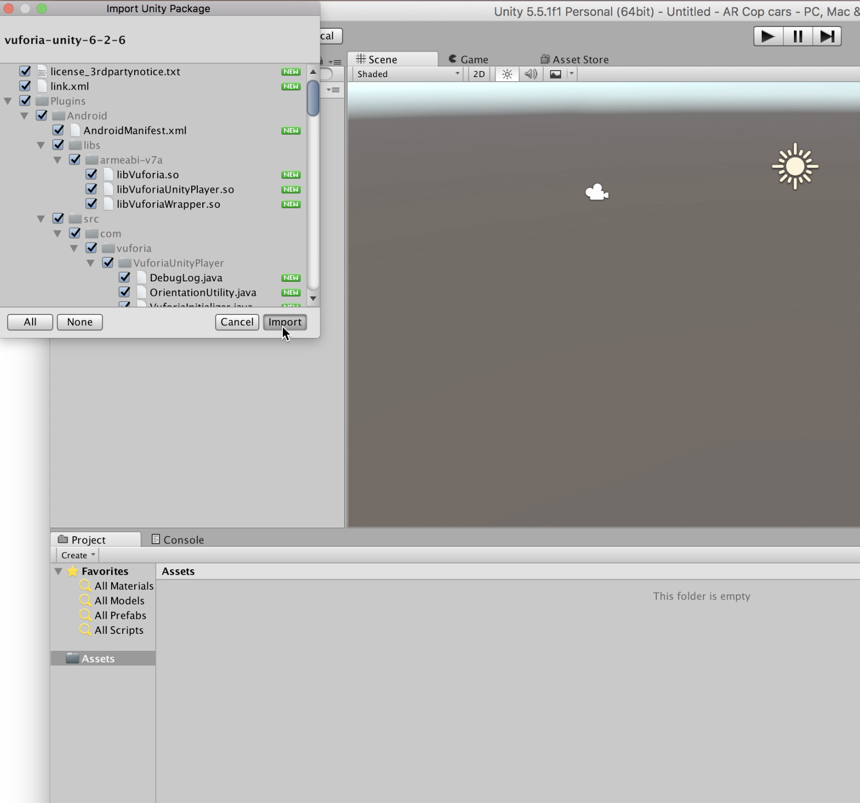 Augmented Reality Police Car | Trybotics