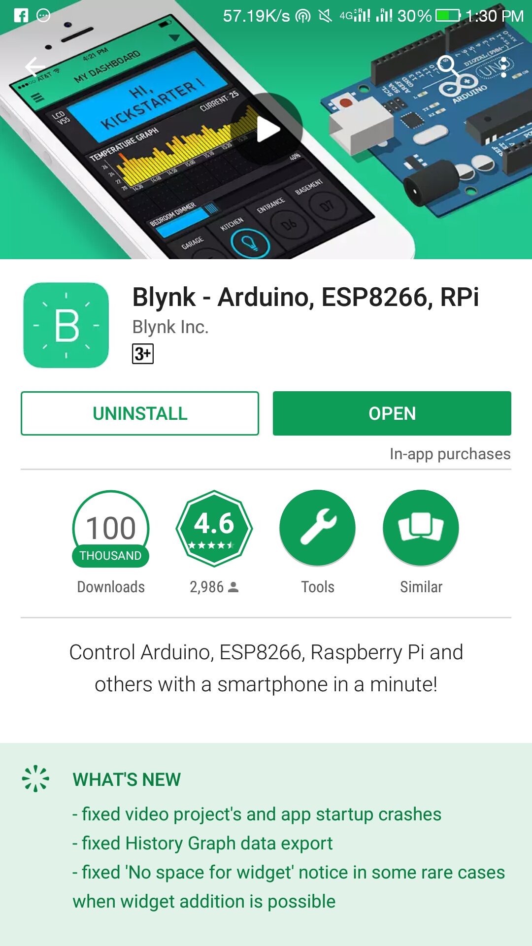 ESP8266-01 Lighting 2 LEDs From Anywhere in World Using Blynk App ...