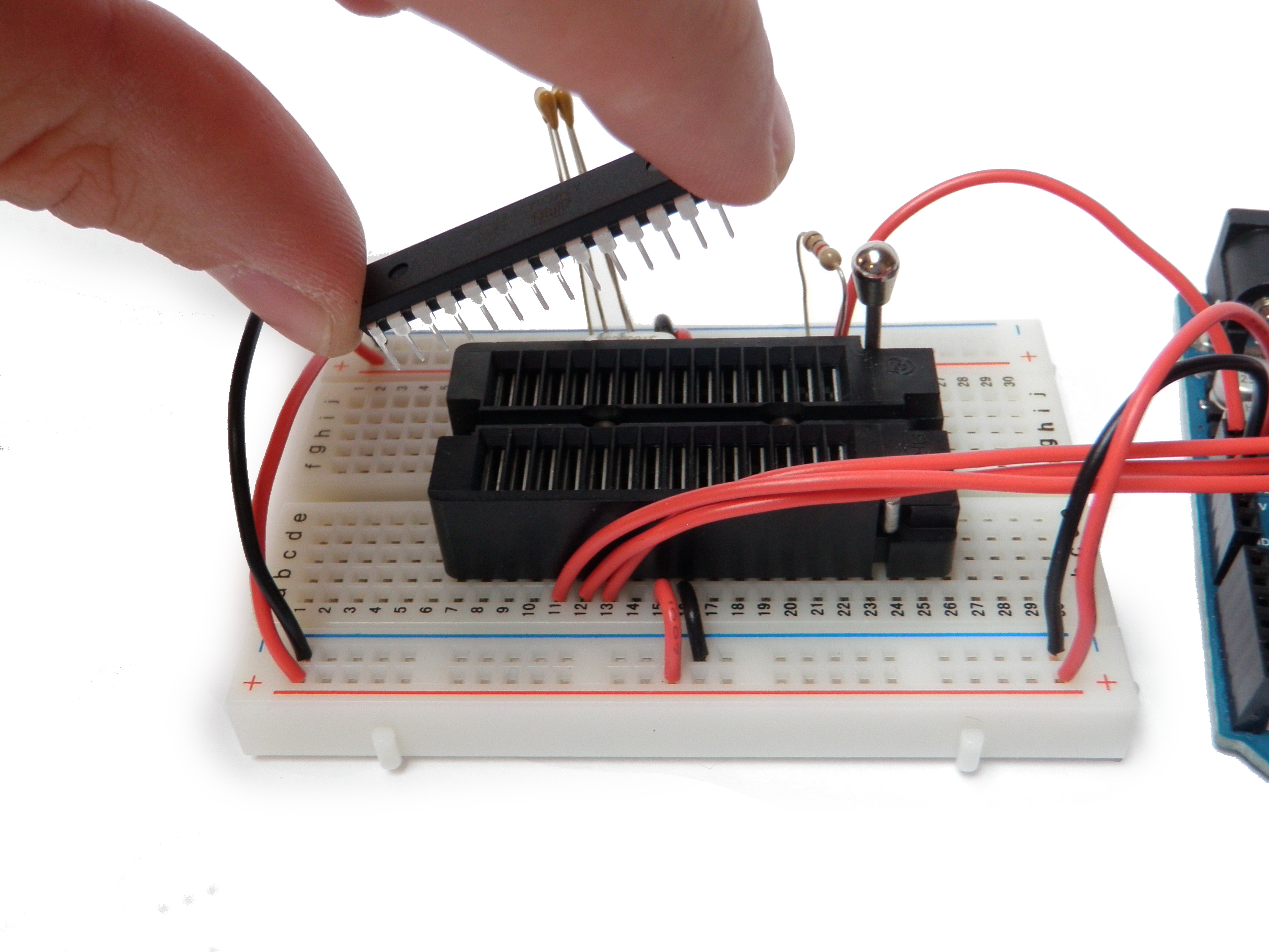 Bootload An Arduino With A Zif Socket Trybotics