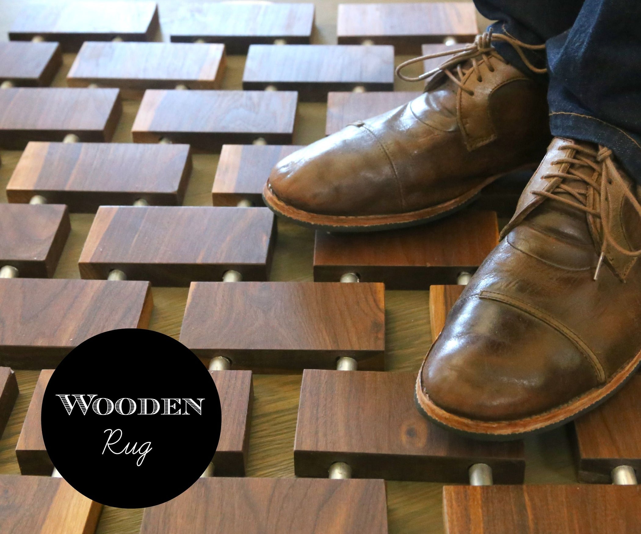 Wooden Rug 5 Steps With Pictures Instructables