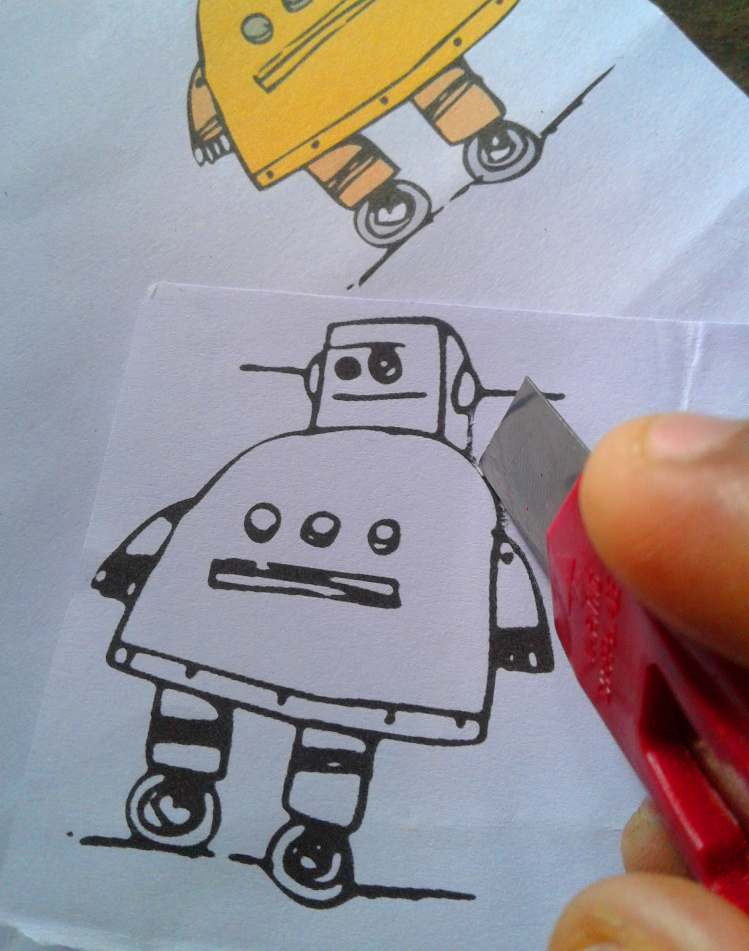 Custom Shaped PCB (Instructable Robot) | Trybotics