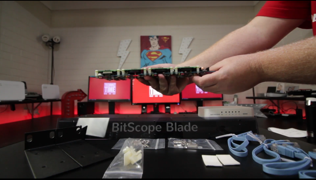 Simple Raspberry Pi Cluster Server Using Bitscope Blade Rack | Trybotics