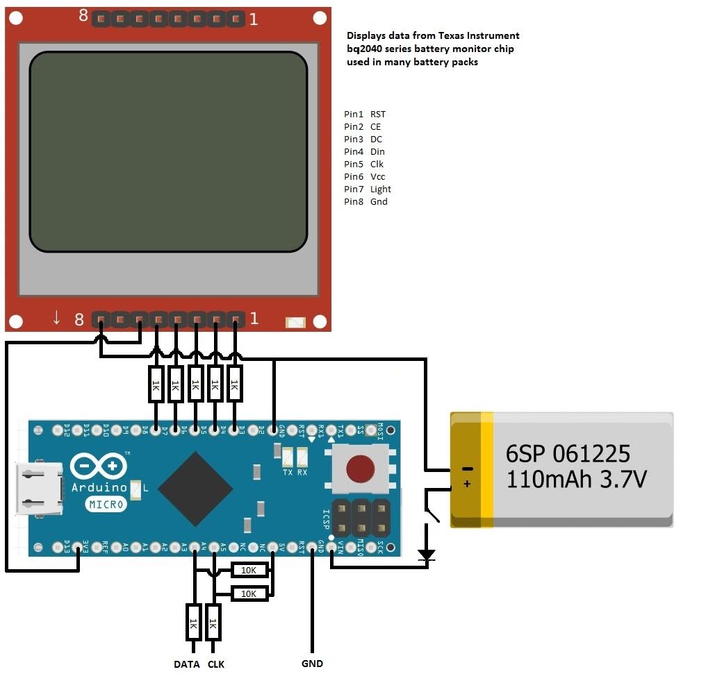 Arduino Battery Smbus Reader Trybotics