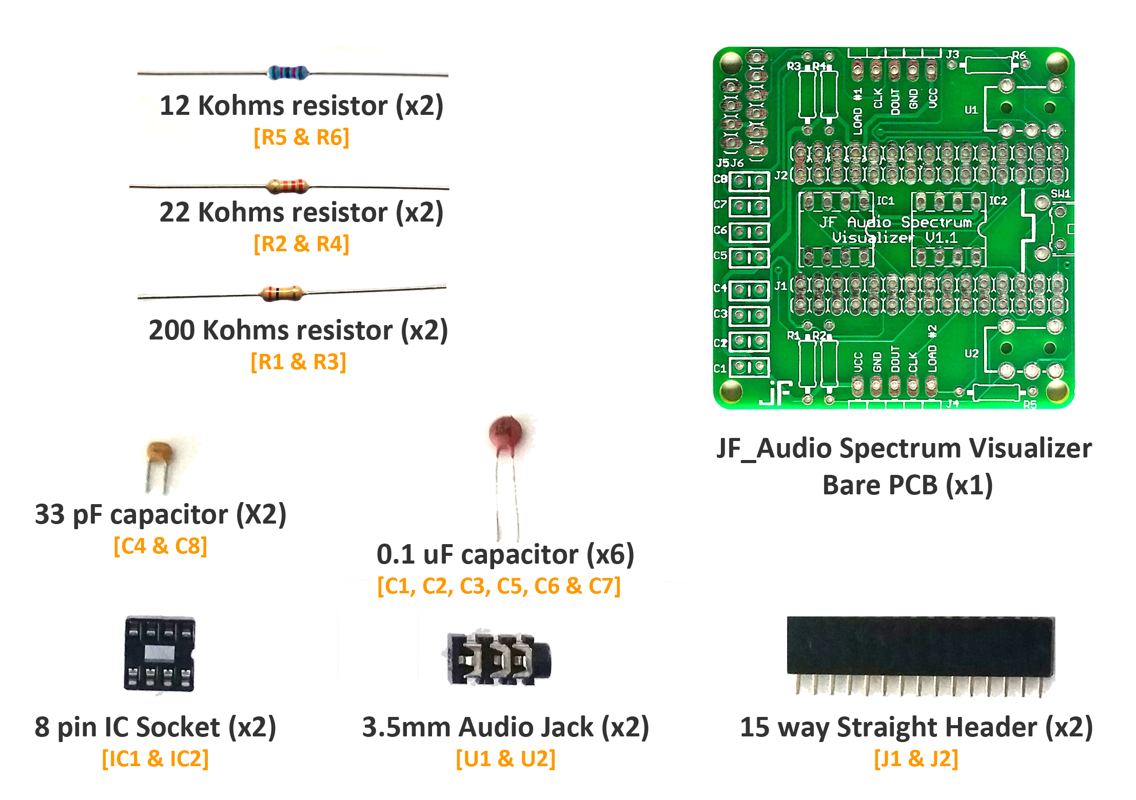 jolliFactory: Arduino Based Mini Audio Spectrum Visualizer