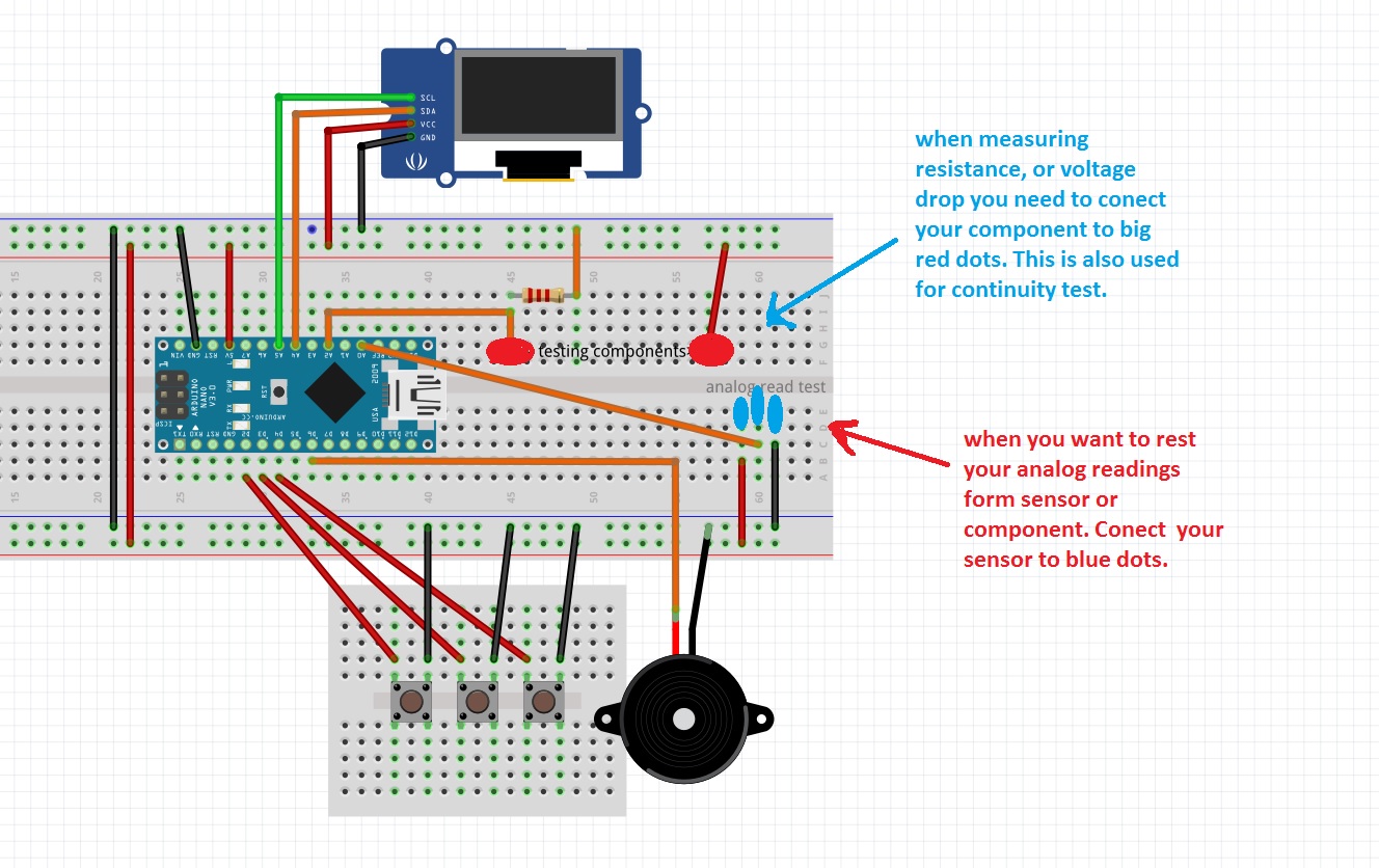 Arduino Multimeter And Components Tester Trybotics