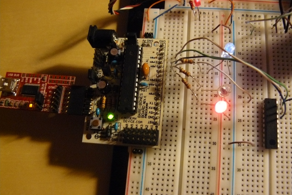 How to Program a AVR (arduino) With Another Arduino | Trybotics
