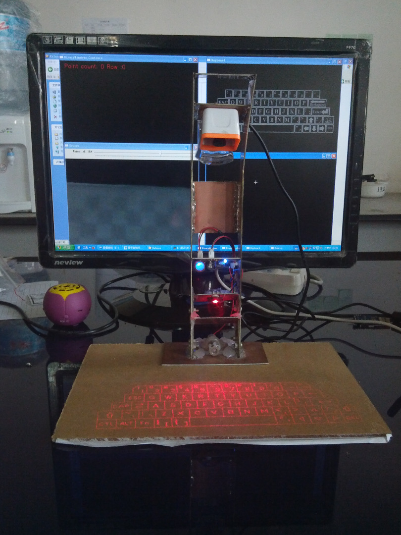 How to Make Laser Projection Virtual Keyboard | Trybotics