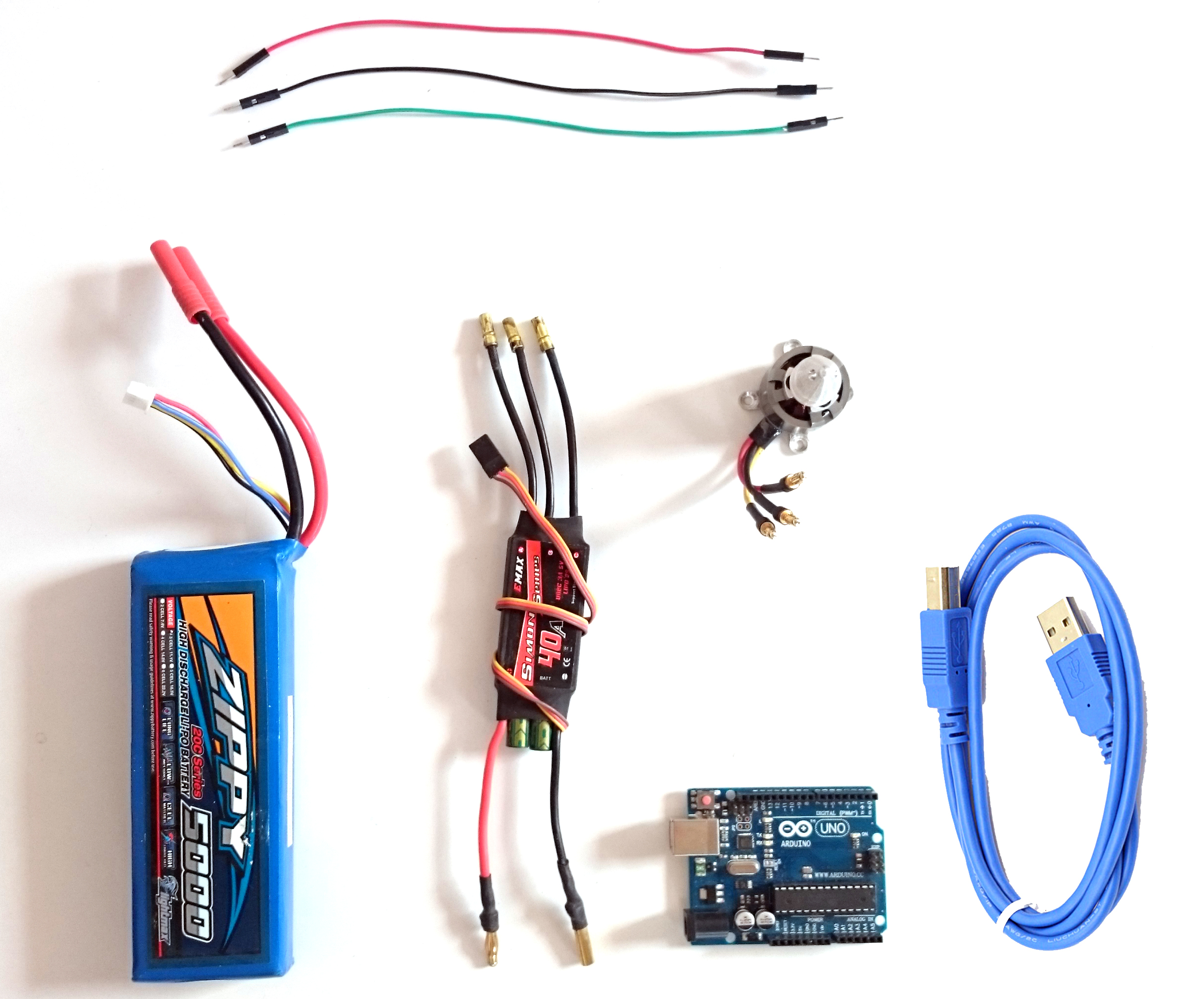 Interfacing Brushless Dc Motor Bldc With Arduino Trybotics