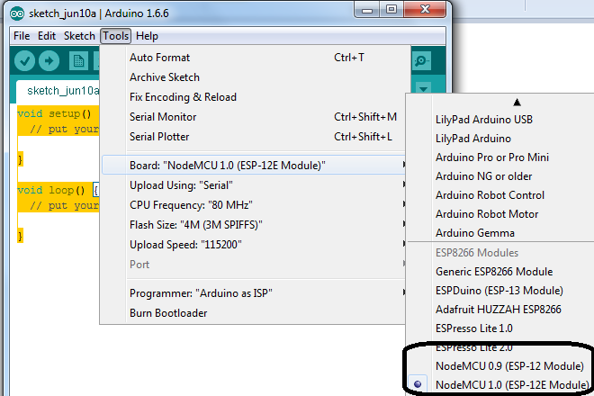 Simple Led Control With Blynk And Nodemcu Esp8266 12e Trybotics