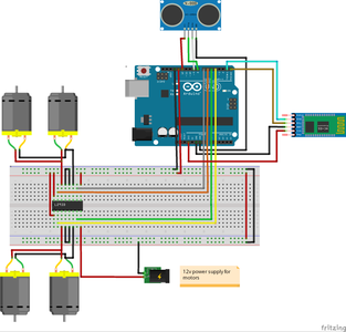 Bluetooth Controlled Robot With Spy Wireless Camera : 5 Steps (with ...