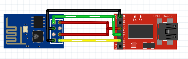 Esp 01 Module Programming Board Trybotics