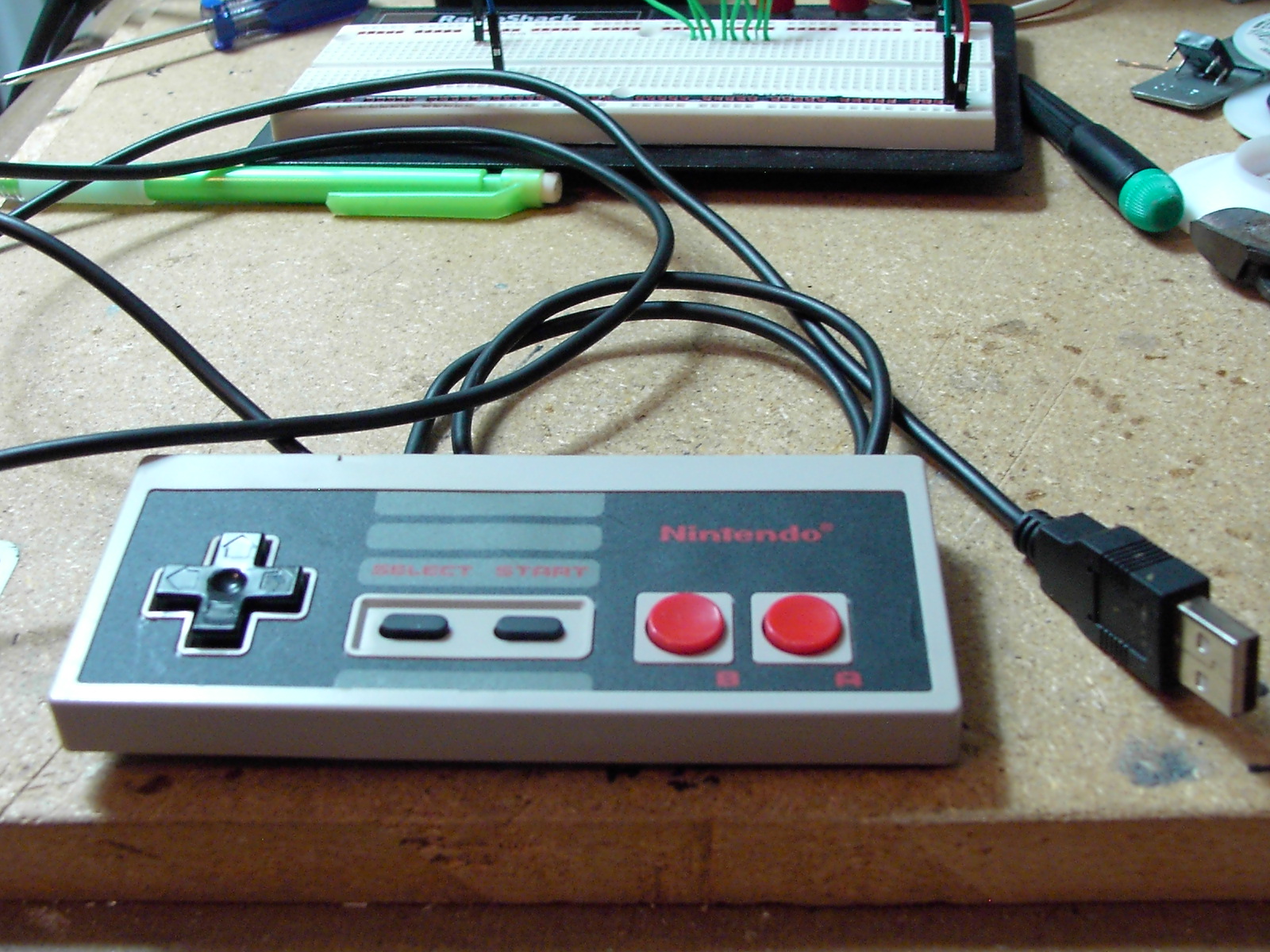 Convert a NES Gamepad to USB With Arduino | Trybotics