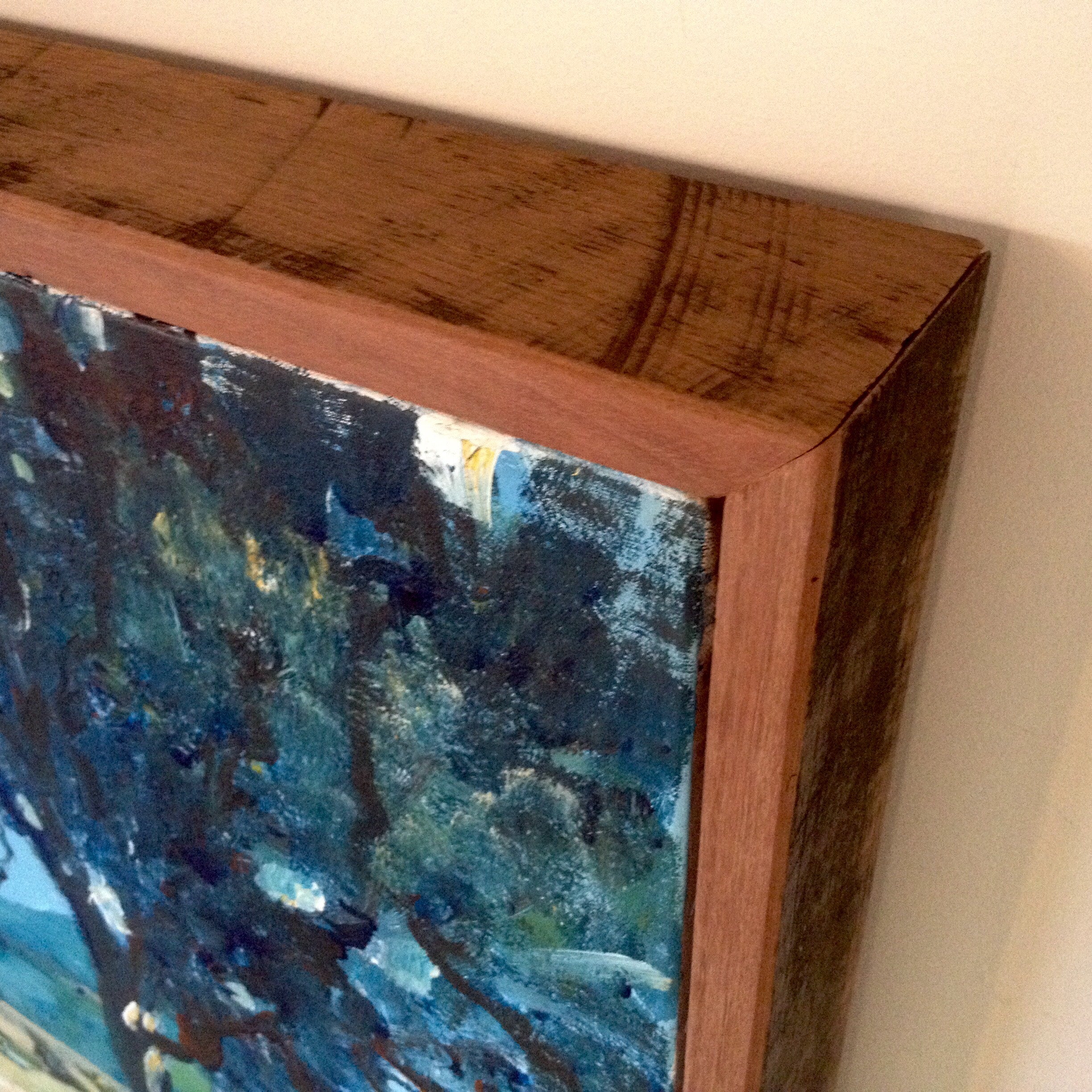 Floating Frame For Canvas 4 Steps with Pictures Floating Frame For Canvas 4 Steps with Pictures