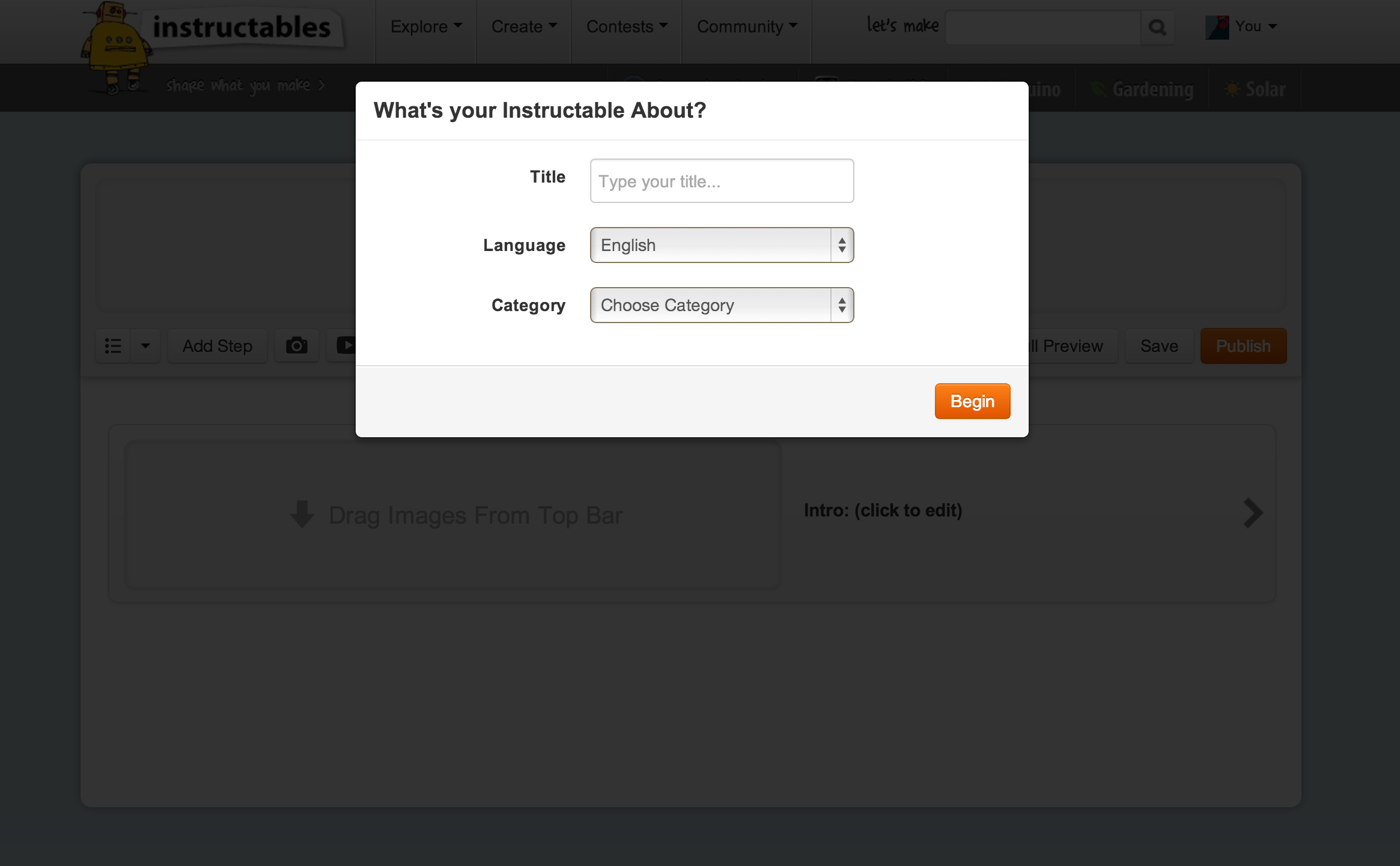 How to Make an Instructable Using the New Editor | Trybotics