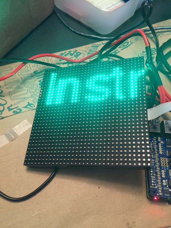 Raspberry Pi LED Scrolling Text Display | Trybotics Raspberry Pi LED Scrolling Text Display | Trybotics