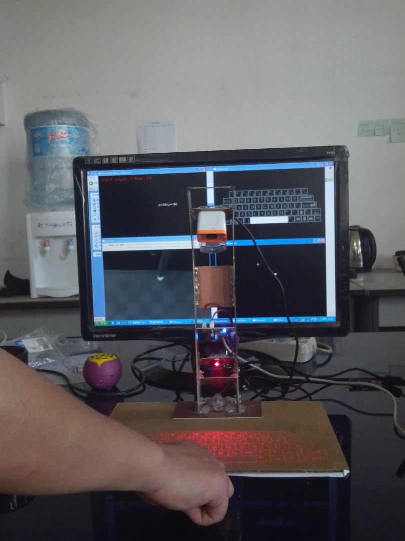 How to Make Laser Projection Virtual Keyboard | Trybotics