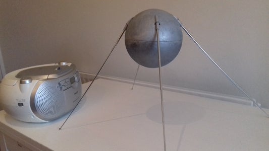 Sputnik 1 Aka the 1st Satellite Put in Orbit by Soviet Union, in 1957 : ...