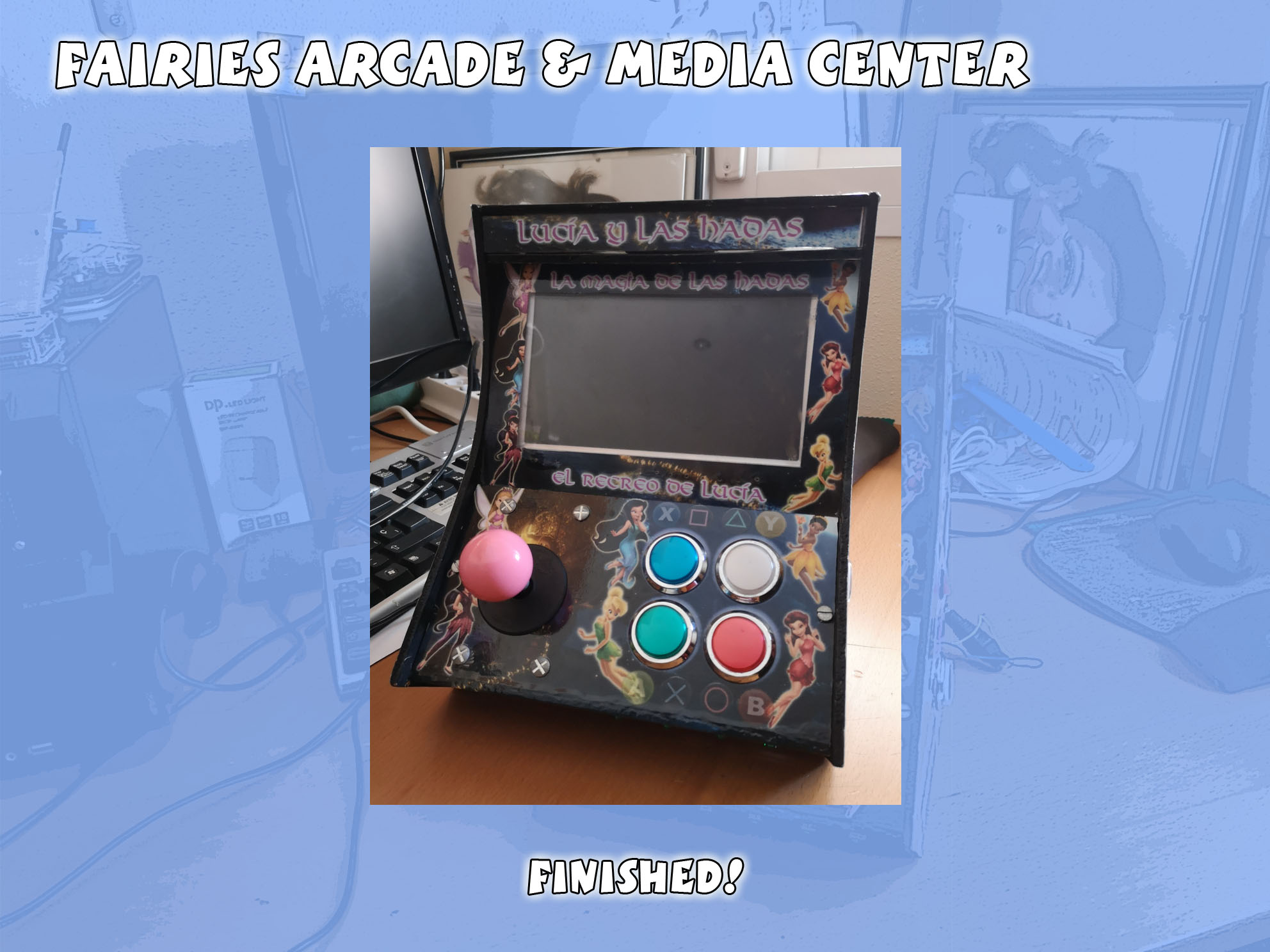 Fairies: Portable Arcade and Media Center | Trybotics
