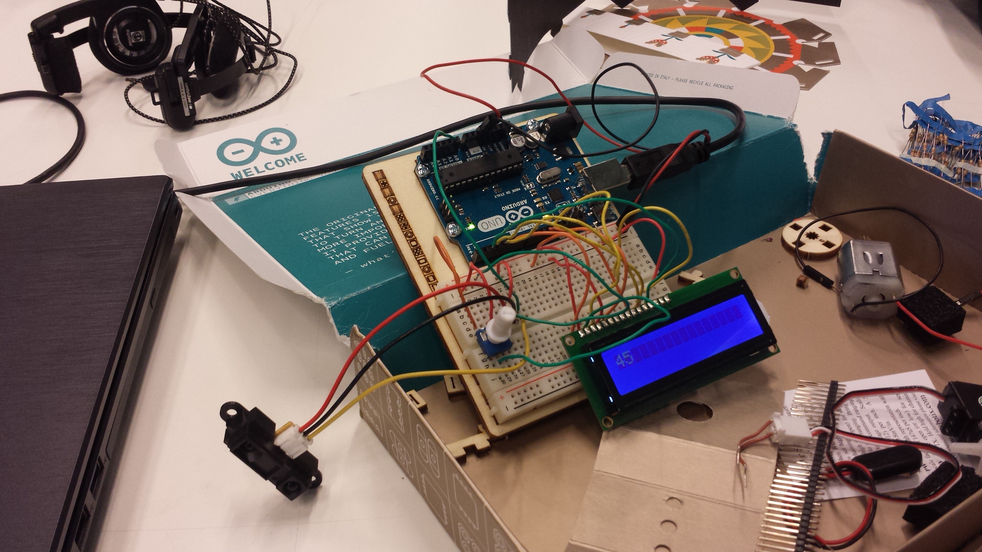 Get Started With Distance Sensors And Arduino Trybotics 