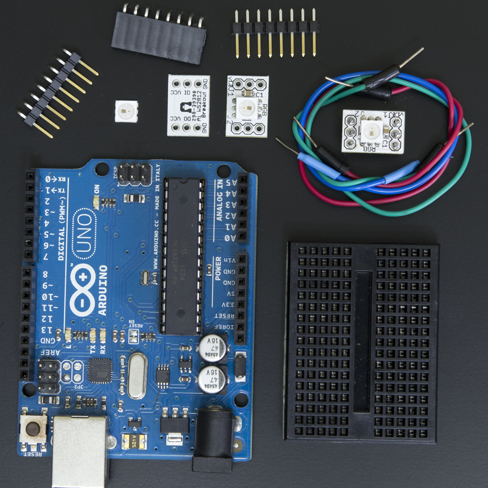 Bit Banging Step By Step Arduino Control Of Ws2811 Ws2812 And Ws2812b Rgb Leds Trybotics 3934
