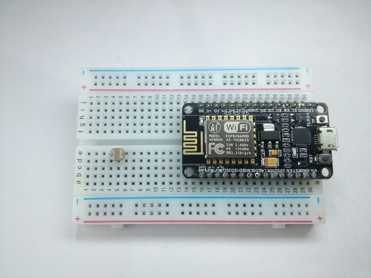 Auto-LED Using LDR With NodeMCU | Trybotics