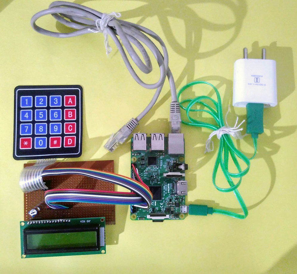 Interface 16x2 Alphanumeric LCD And4x4 Matrix Keypad With Raspberry Pi3 ...
