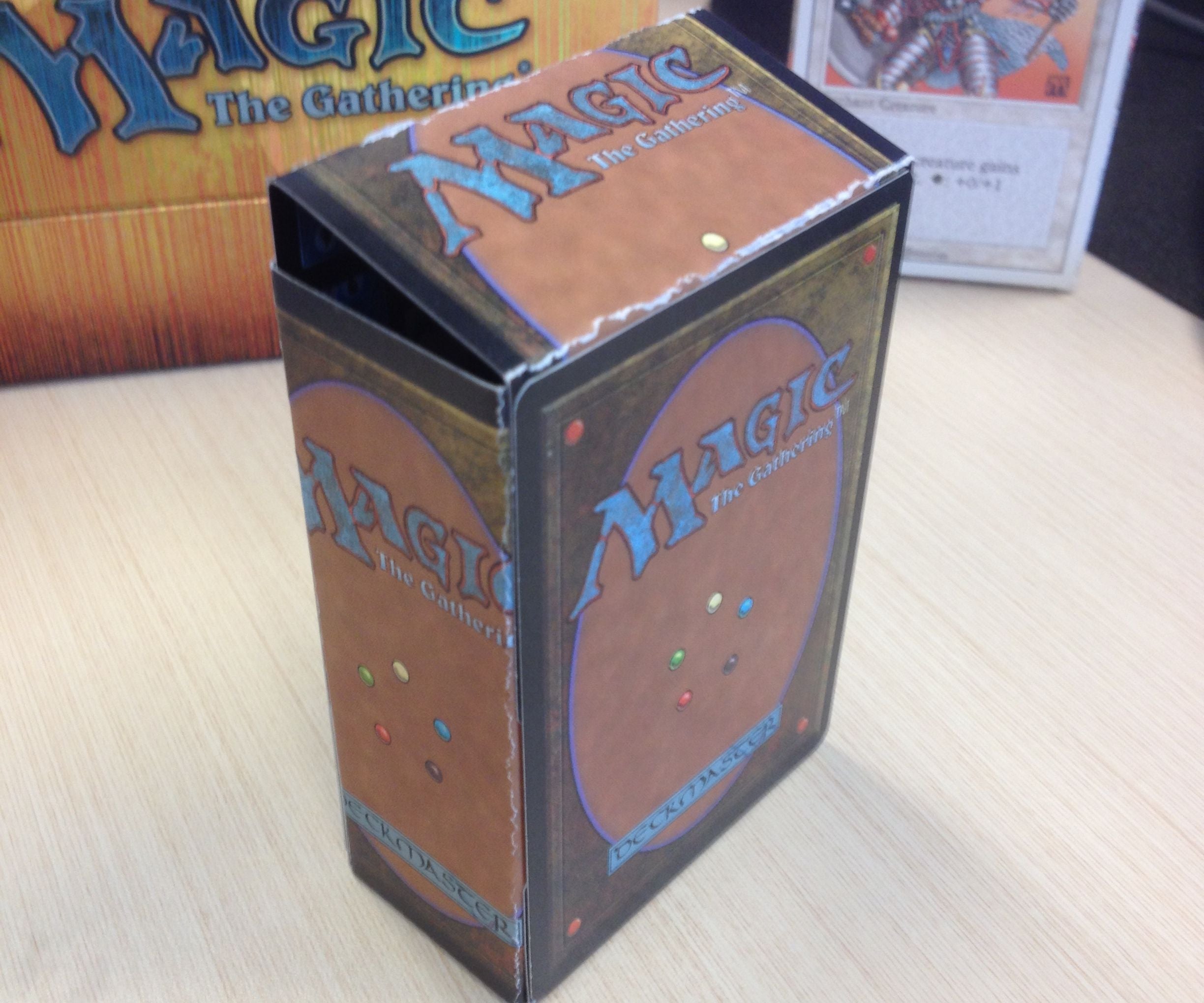 Collectible Card Game Deck Box 13 Steps Instructables Collectible Card Game Deck Box 13 Steps Instructables