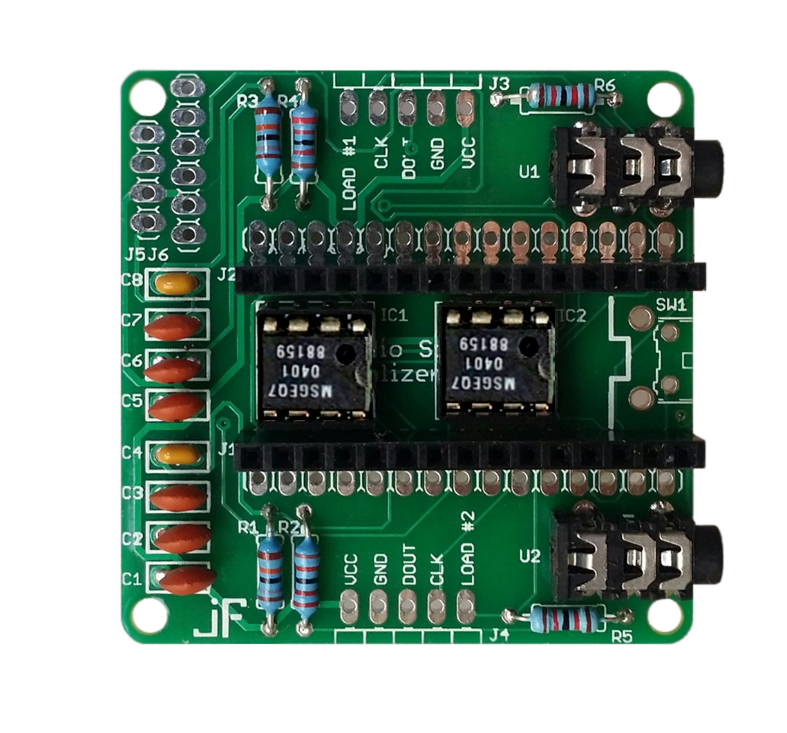 jolliFactory: Arduino Based Mini Audio Spectrum Visualizer