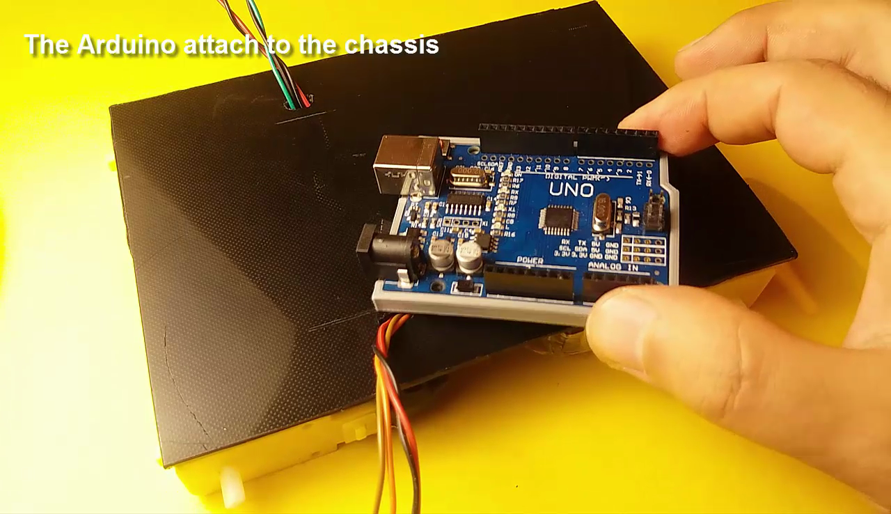 Arduino Obstacle Avoiding Robot 4wd Trybotics