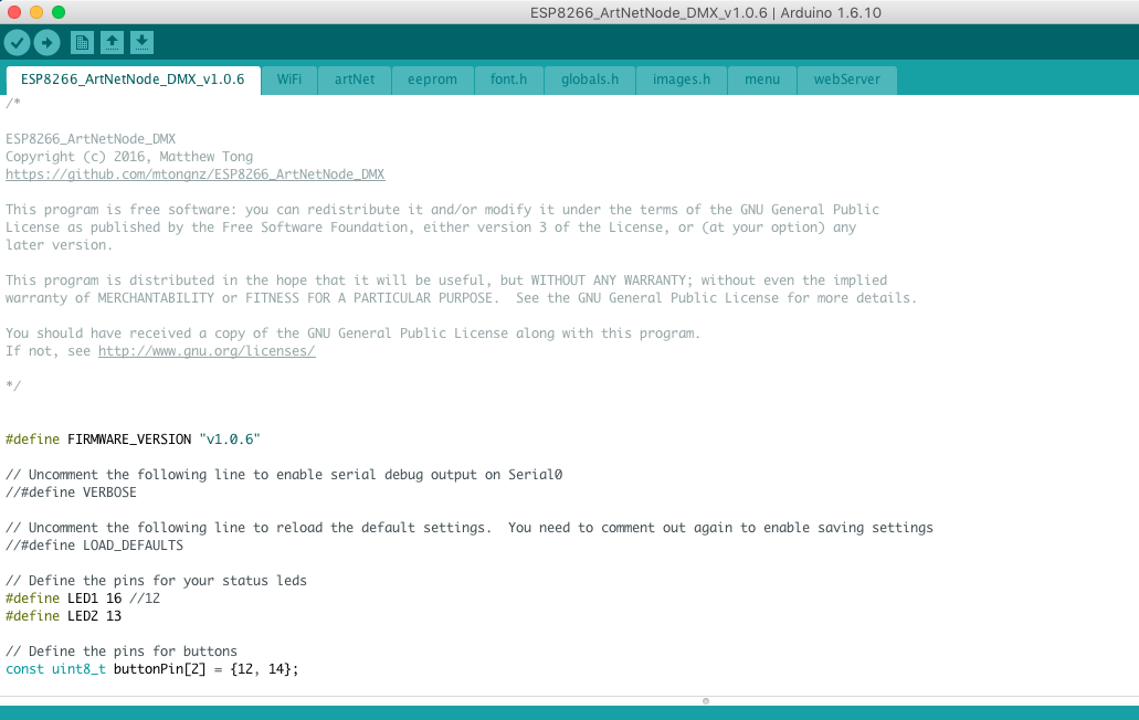 Esp8266 Artnet To Dmx Trybotics
