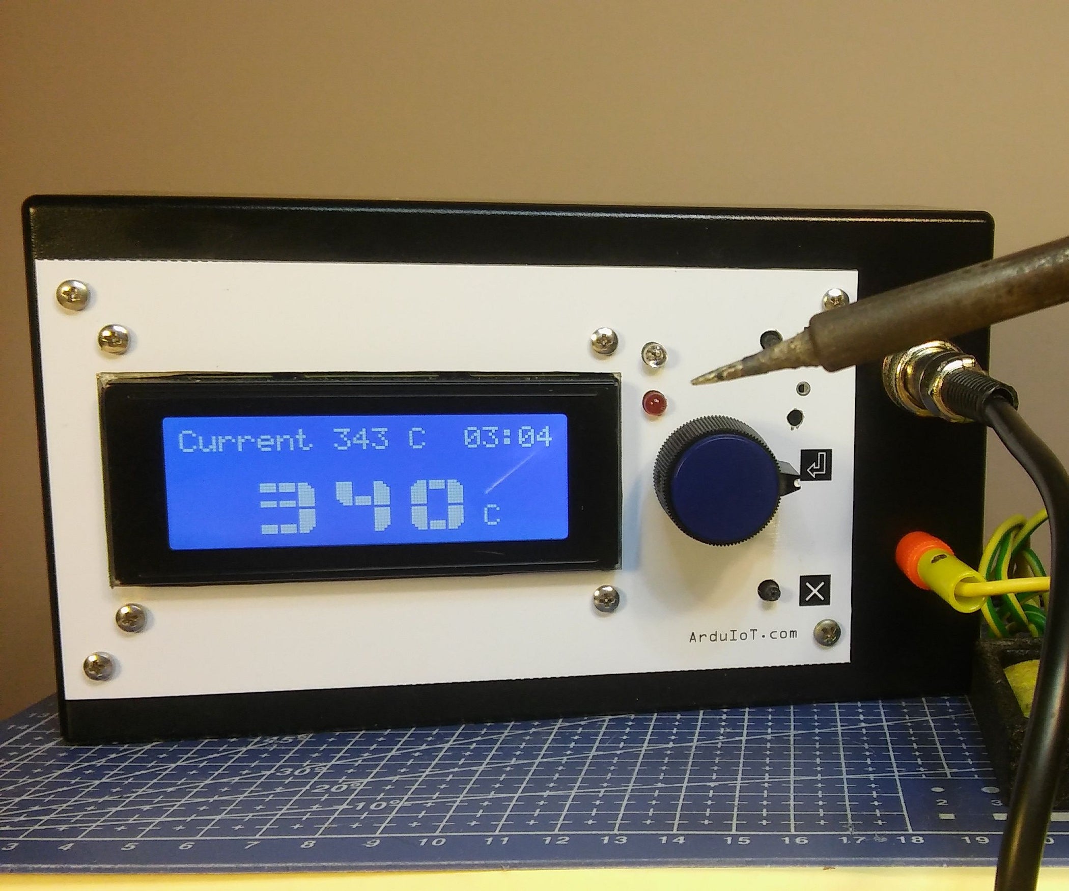 Soldering Station Using Inviot U1 An Arduino Compatible Board 3 Steps Instructables 