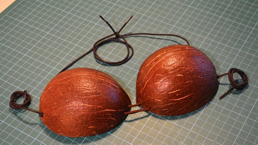 Coconut Bikini Top 6 Steps With Pictures Instructables