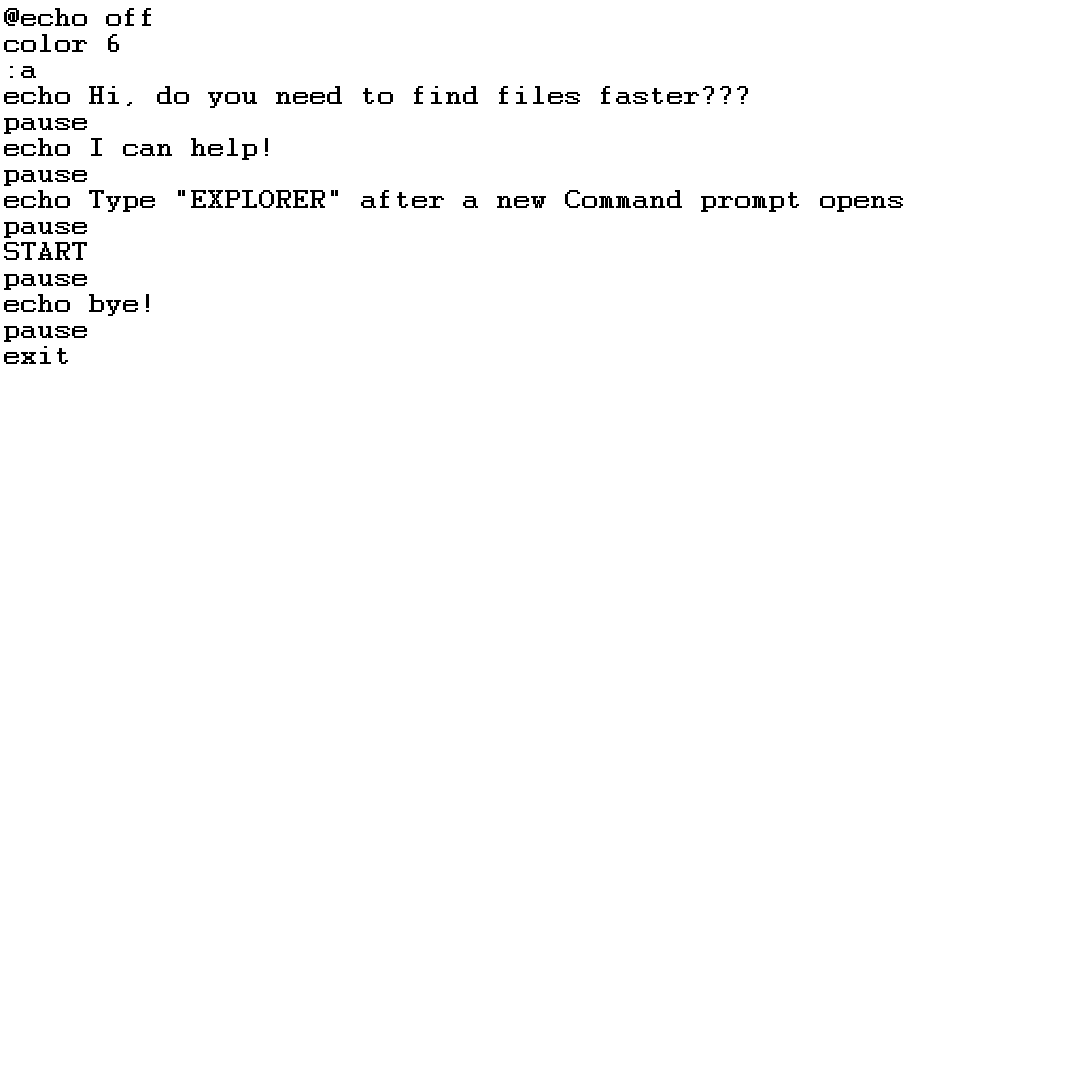 How to Make Batch File Software on Notepad for Windows XP : 10 Steps ...