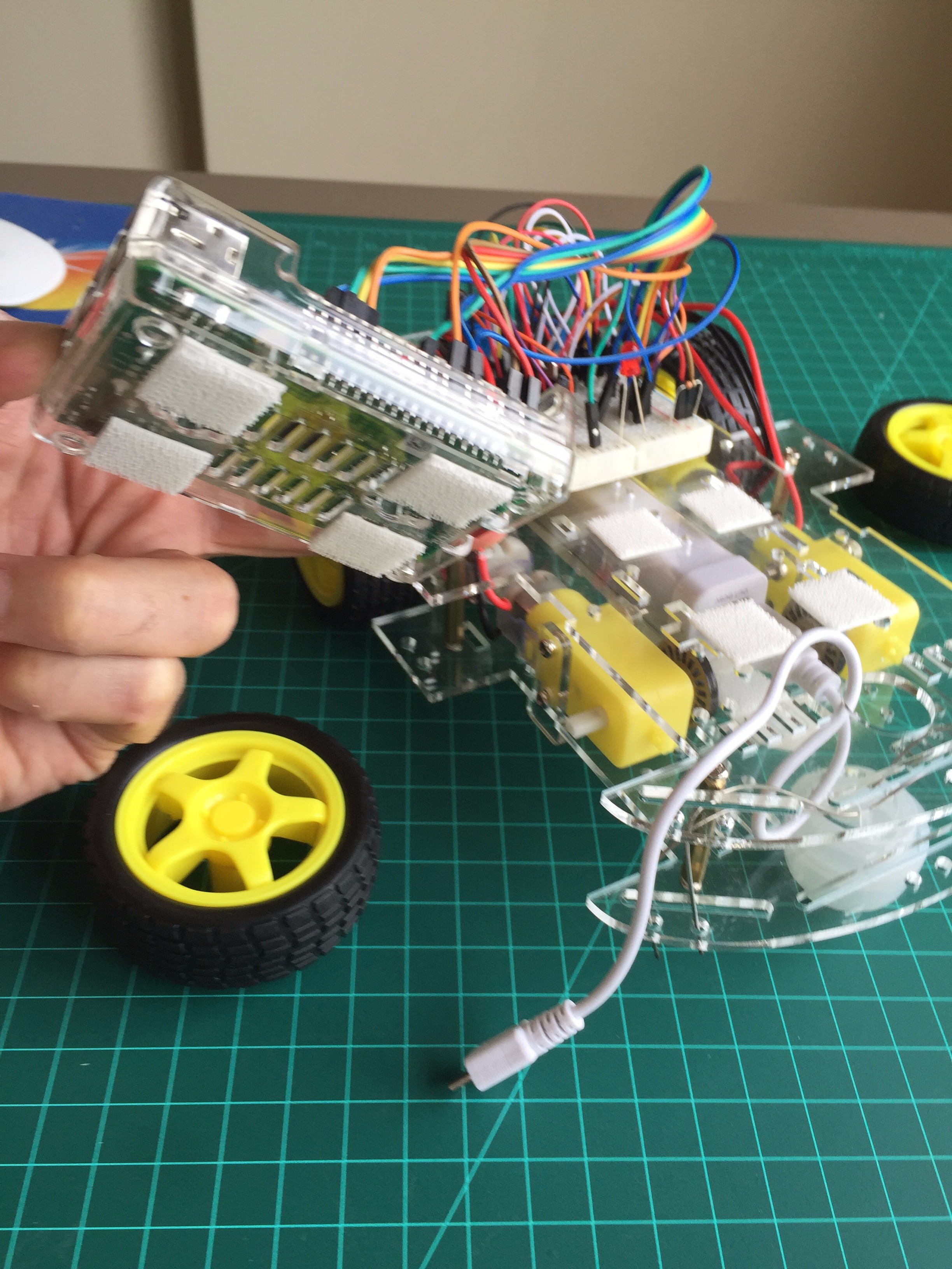 Iot Controlling A Raspberry Pi Robot Over Internet With Html And Shell Scripts Only Trybotics