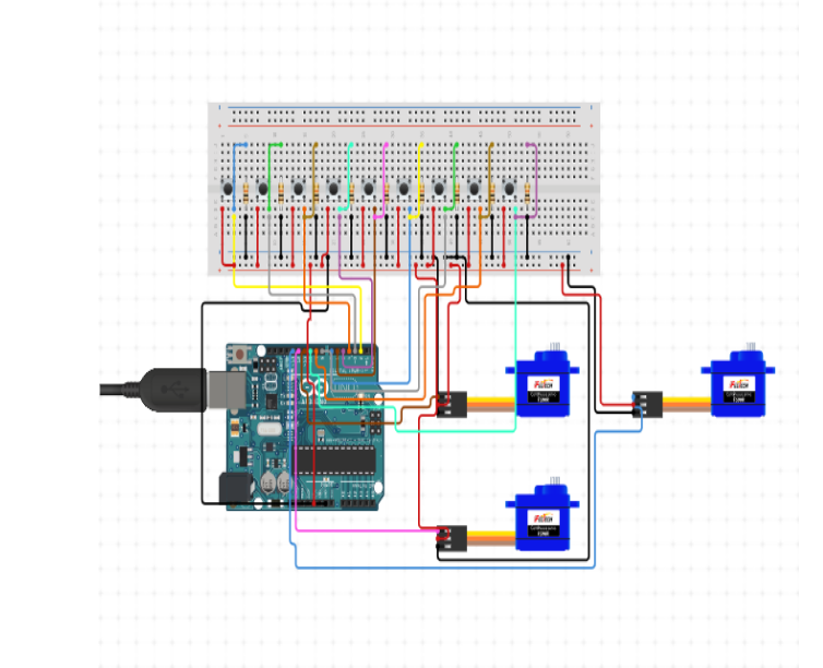 Interactive Tic Tac Toe Game Controlled With Arduino Trybotics 2114