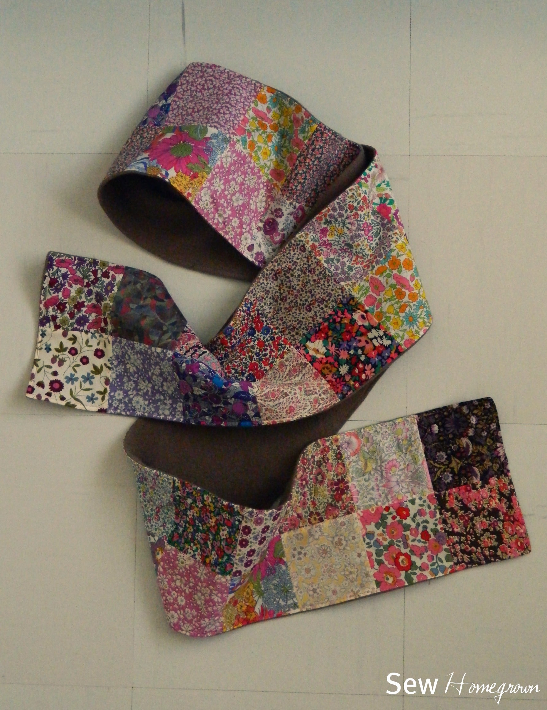 DIY Patchwork Scarf : 8 Steps (with Pictures) - Instructables