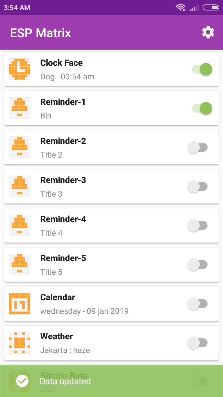 IoT Smart Clock Dot Matrix Use Wemos ESP8266 - ESP Matrix | Trybotics