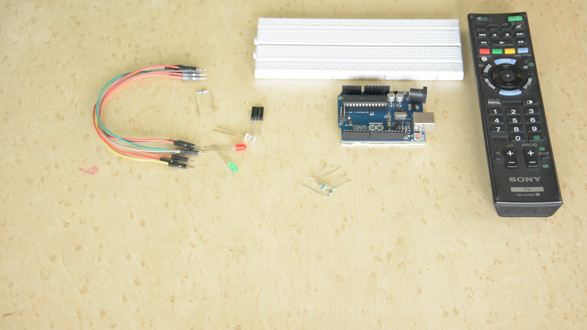 Infrared Remote And Ir Receiver Tsop1738 With Arduino Trybotics