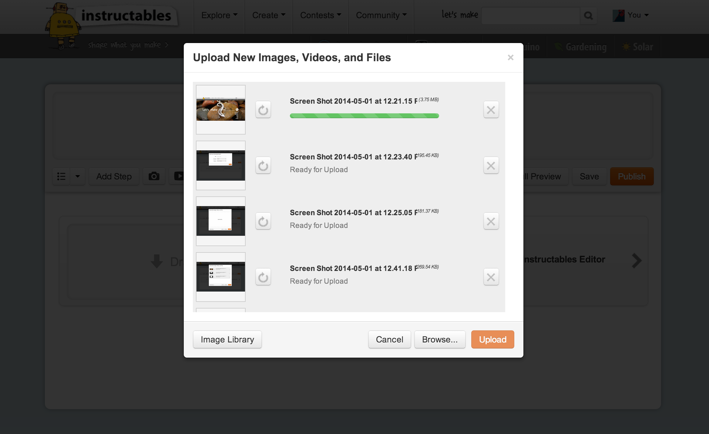 How to Make an Instructable Using the New Editor | Trybotics
