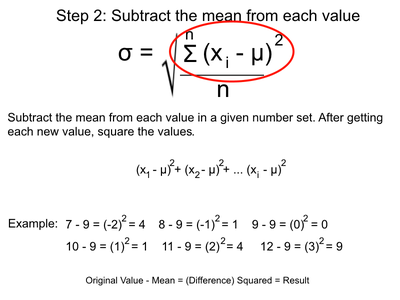 Standard Deviation : 4 Steps - Instructables