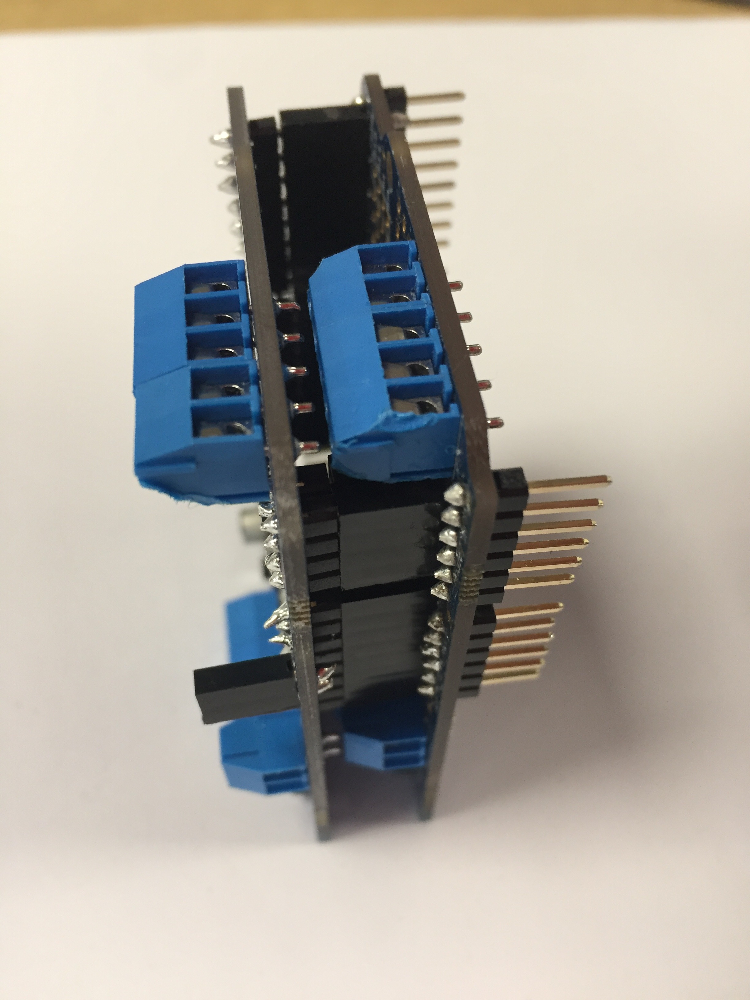 Using More Than 4 Motors Stacking Multiple Motorshields Trybotics