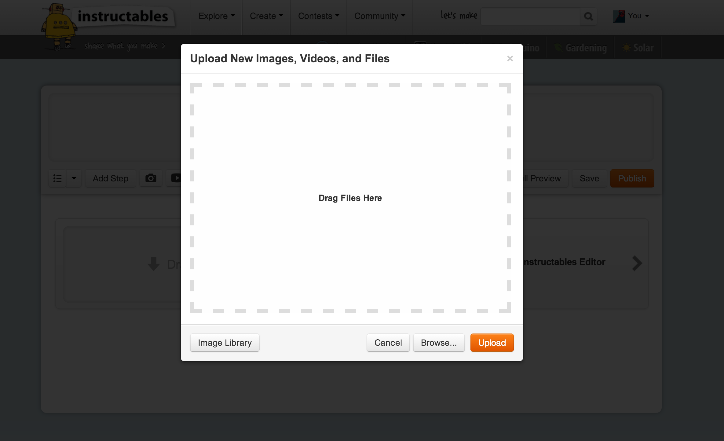 How to Make an Instructable Using the New Editor | Trybotics