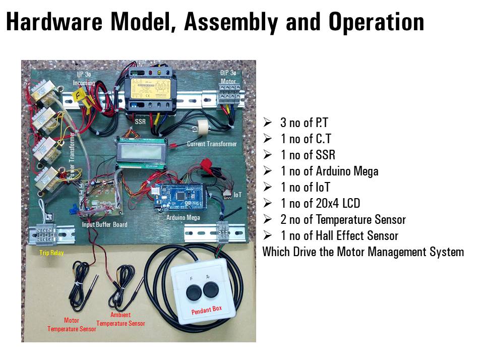 Motor Management System for Hoisting Application Using Arduino Mega 2560 and IoT | Trybotics