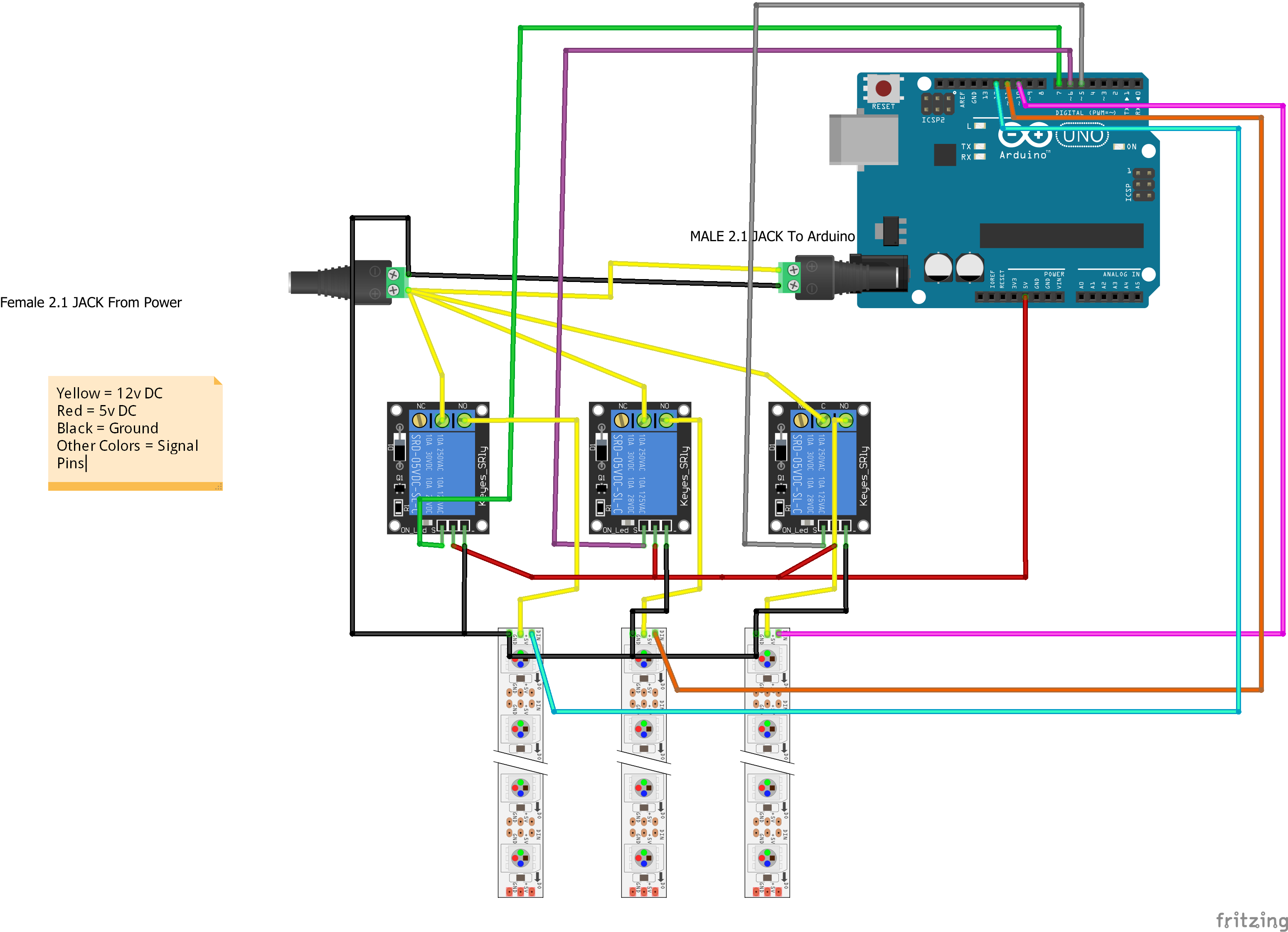 Arduino and SmartThings LED Strip Lighting | Trybotics