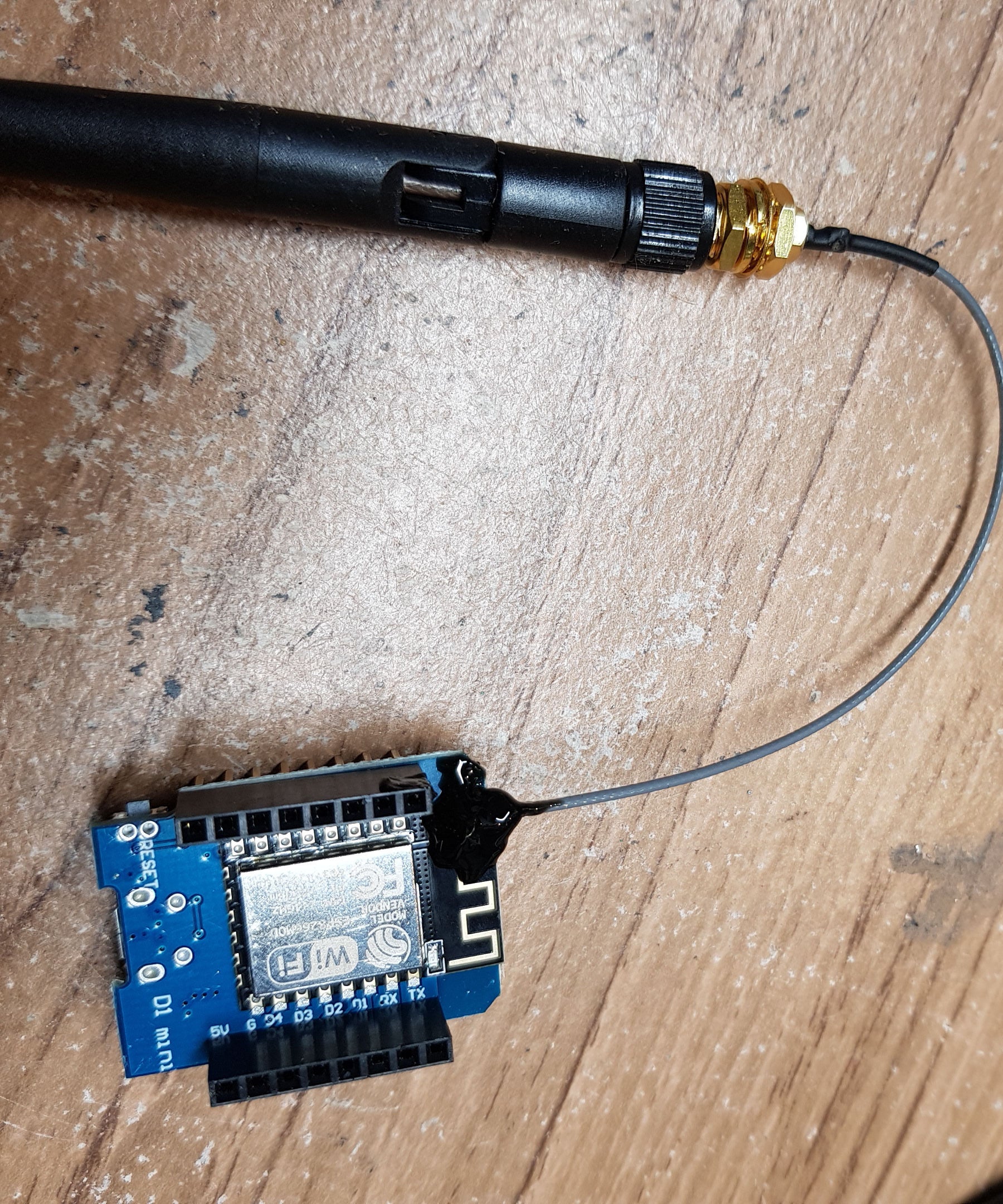 External Antenna For Esp8266 5 Steps Instructables